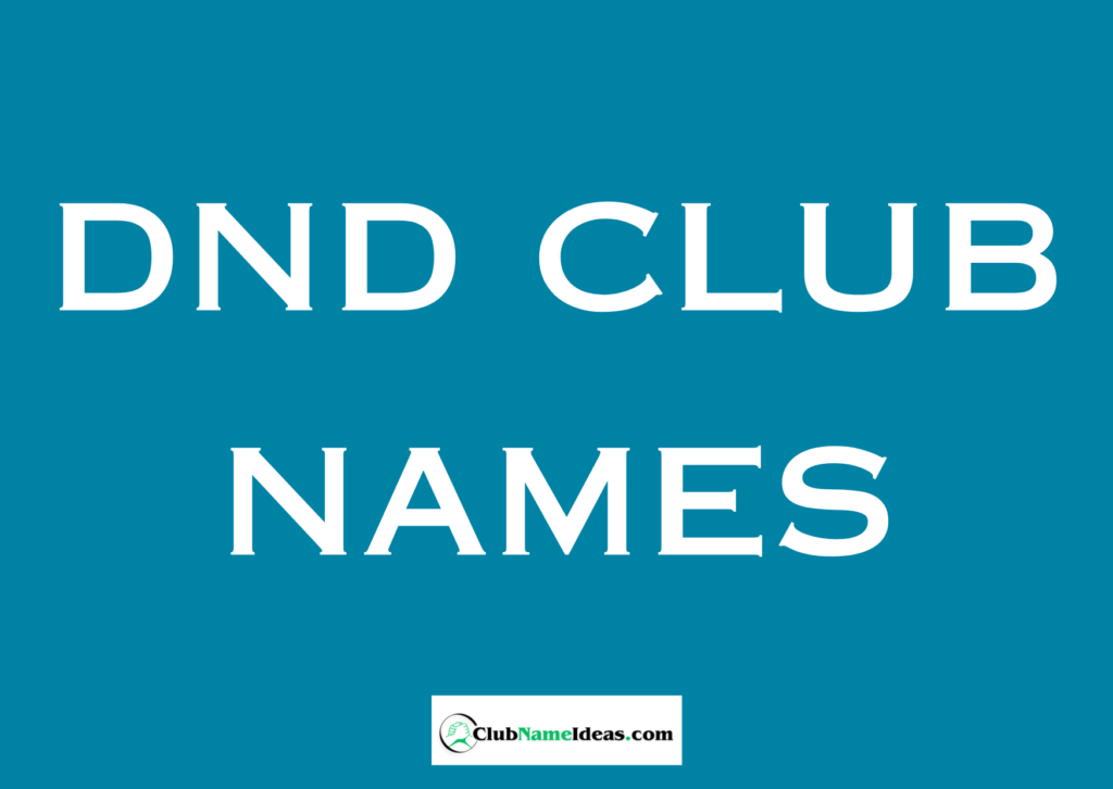 ClubNameIdeas.com - Celebrating Clubs with Meaningful Names